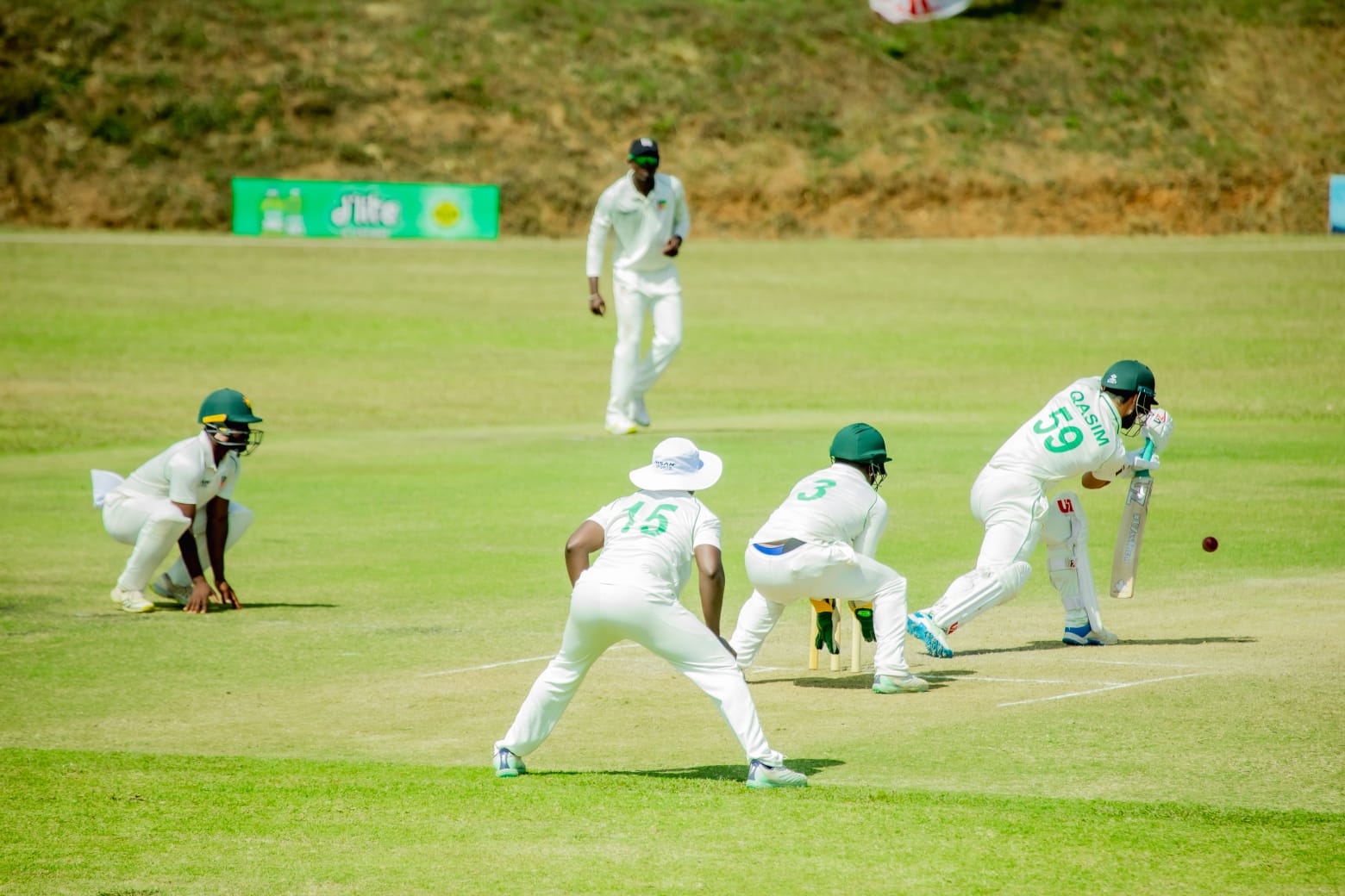 Haseebullah's century gives Shaheens 298-run lead | Press Release | PCB