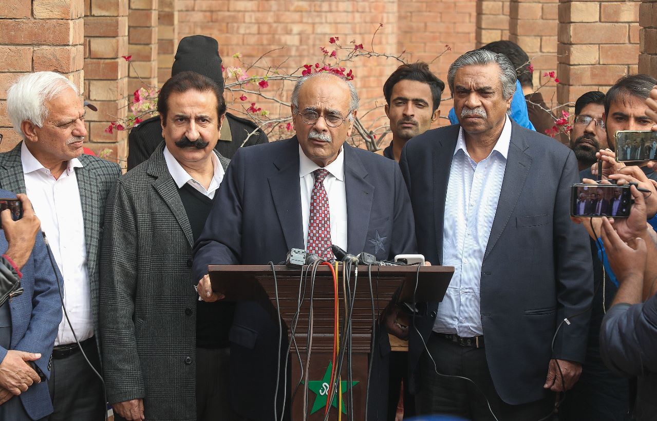 Najam Sethi interacts with local media | Press Release | PCB Najam Sethi interacts with local media | Press Release | PCB