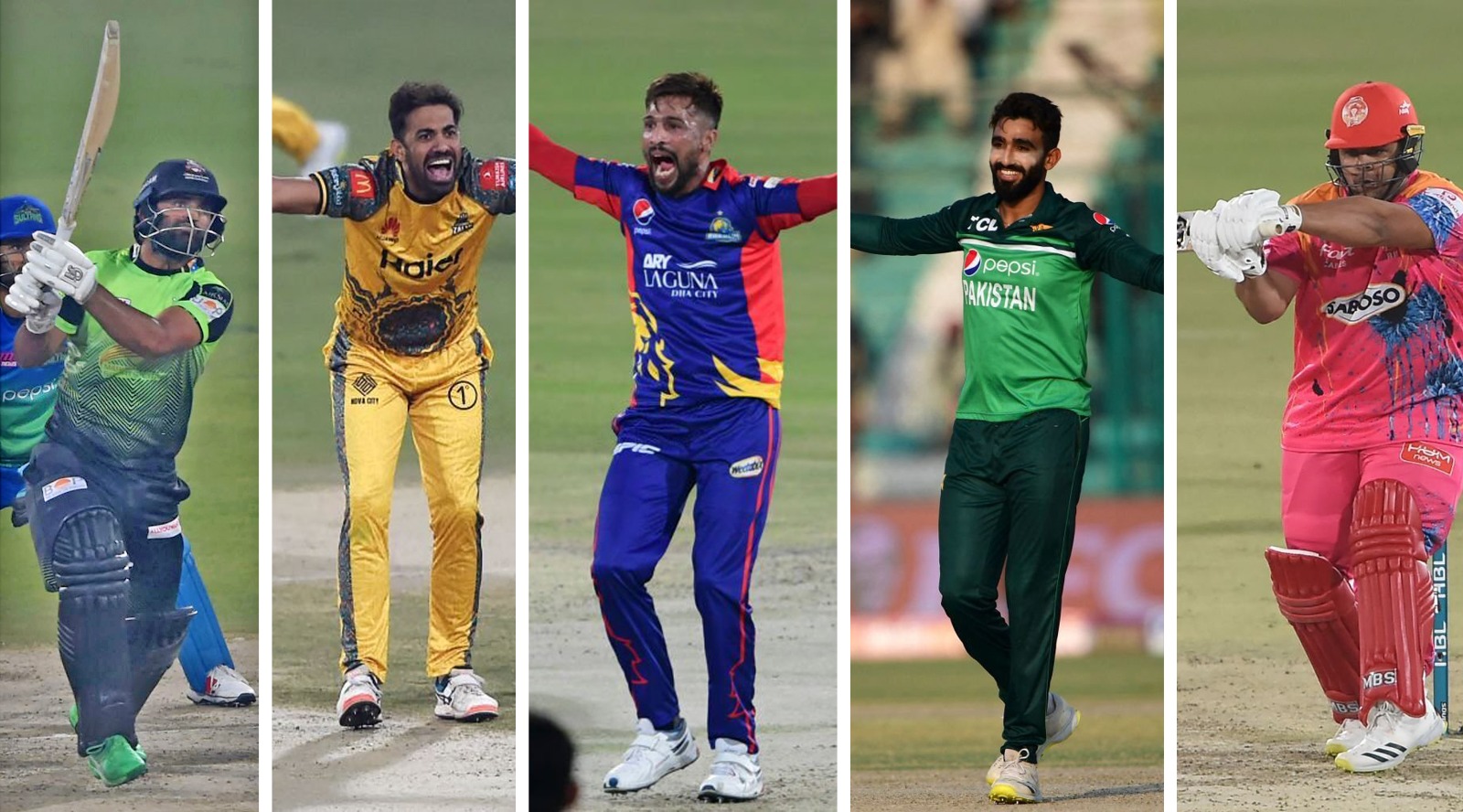 Azam and Usama join Amir, Fakhar, Wahab on HBL PSL's impact on their ...