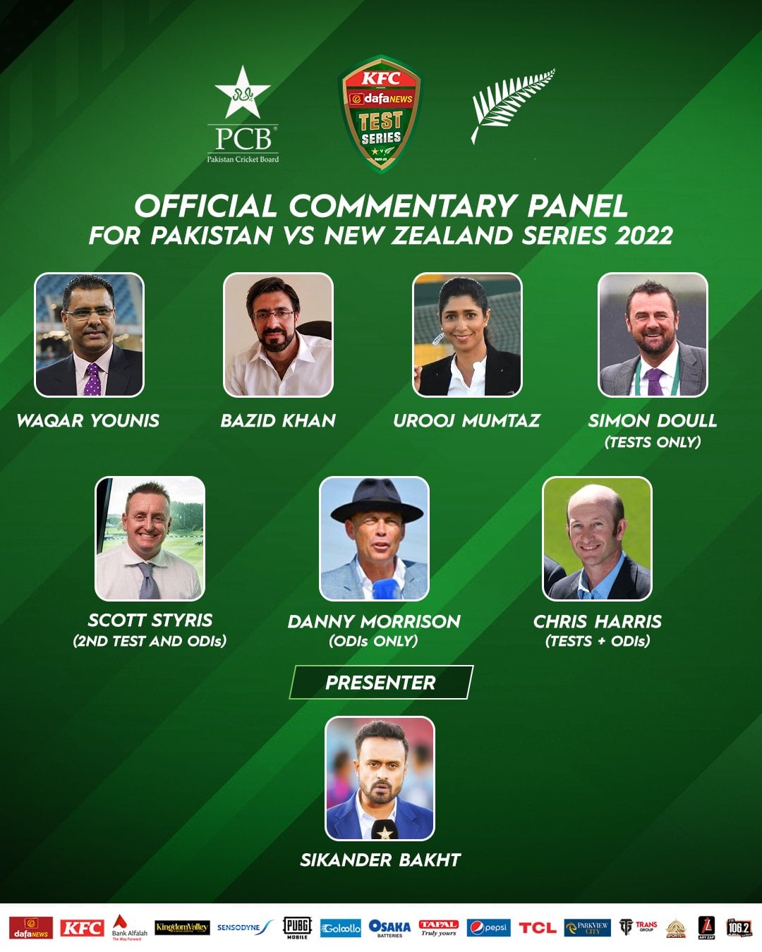 PCB announces star-studded commentary panel for New Zealand tour ...