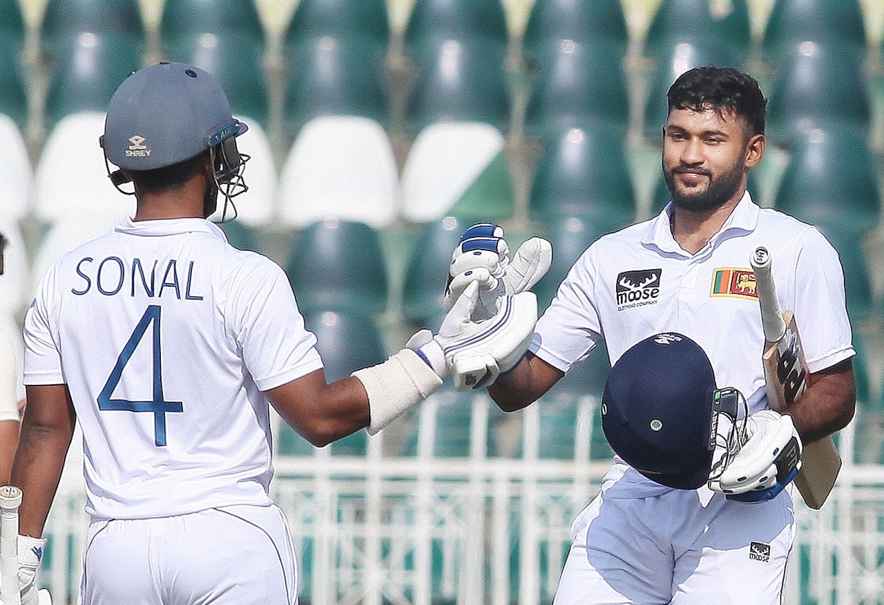 Dinusha and Rathnayake hit centuries in drawn match | Press Release | PCB