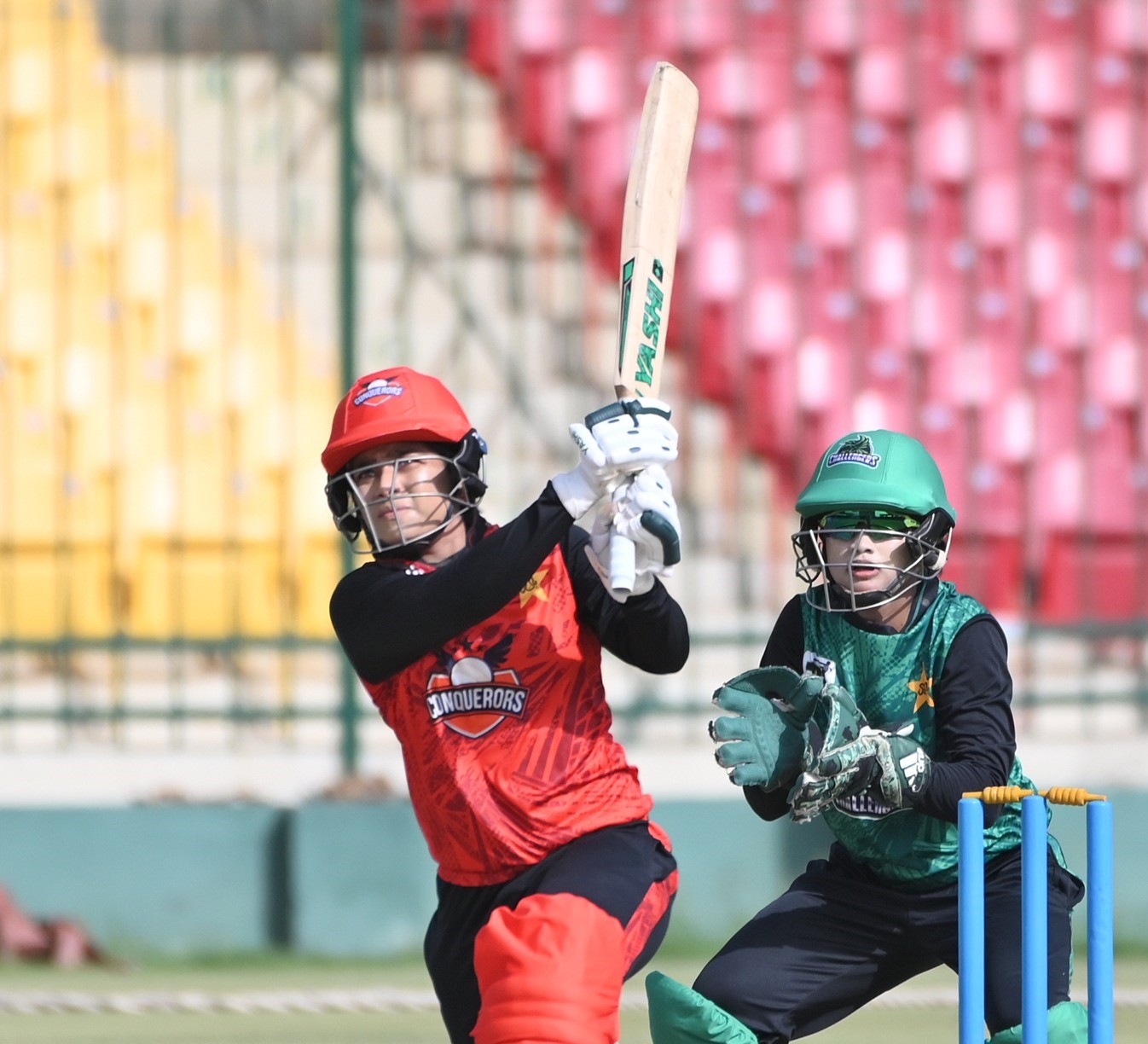 Fatima Sana's blitzy 88 hands Conquerors second win | Press Release | PCB
