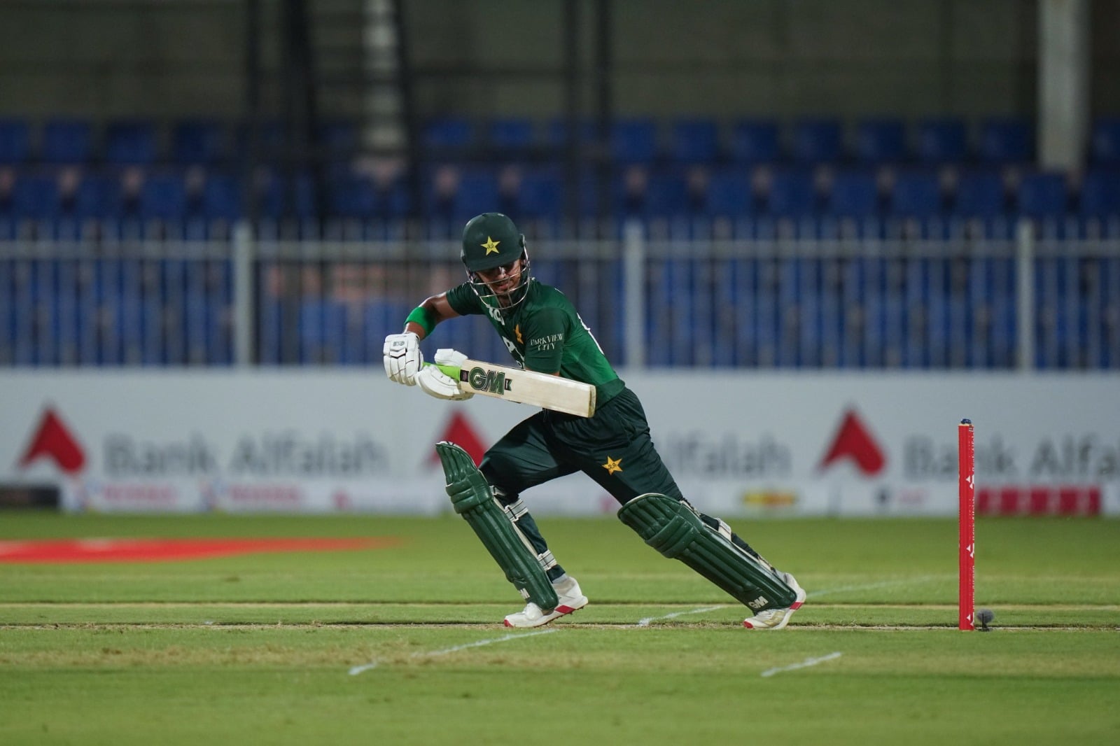 Half-centuries from Saim, Hasan Nawaz set up Pakistan's 31-run win over UAE | Press Release | PCB
