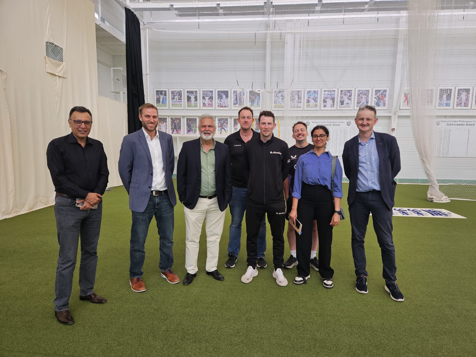 Nadeem Khan visits ECB High Performance Centre in Loughborough | Press ...