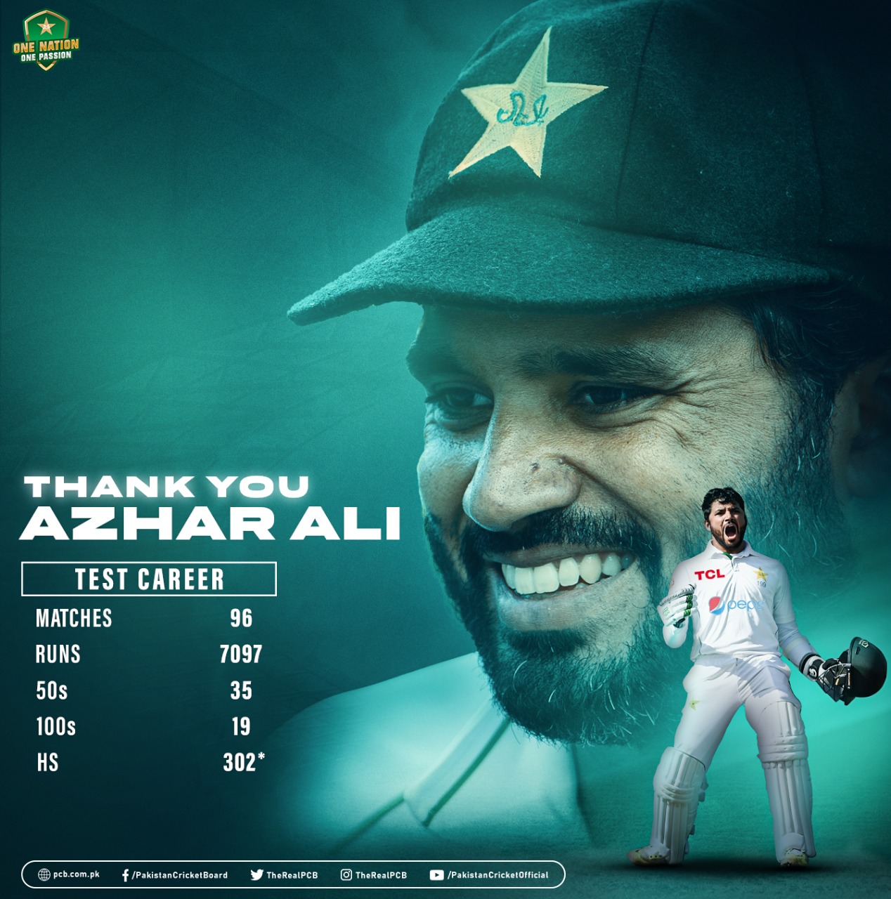 Azhar Ali announces retirement from Test cricket | Press Release | PCB