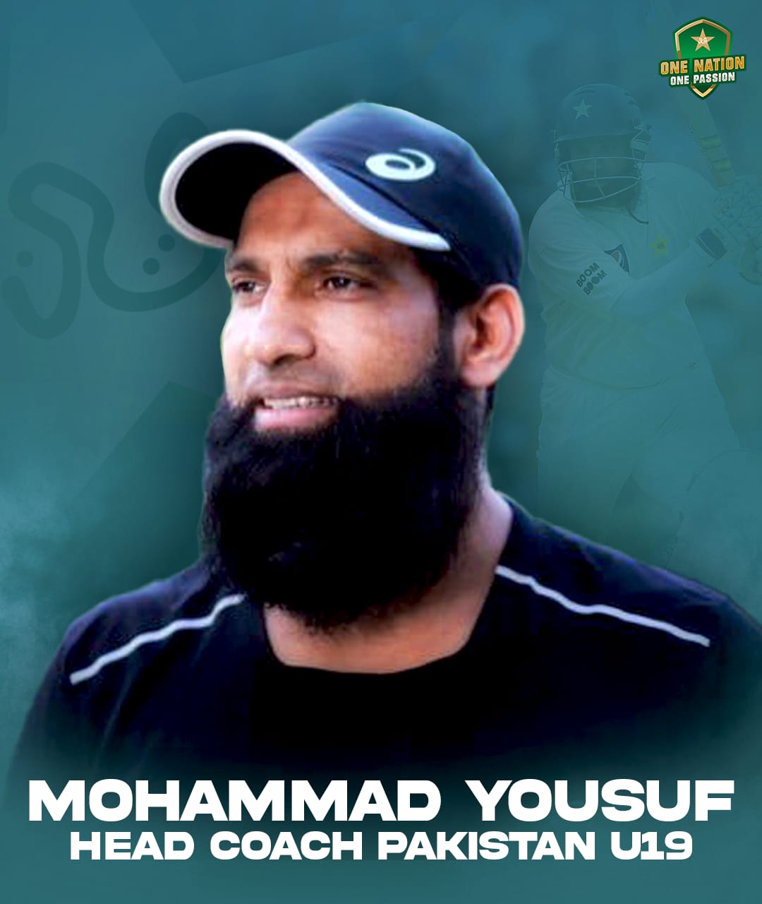 Mohammad Yousuf appointed Pakistan U19 Head Coach | Press Release | PCB