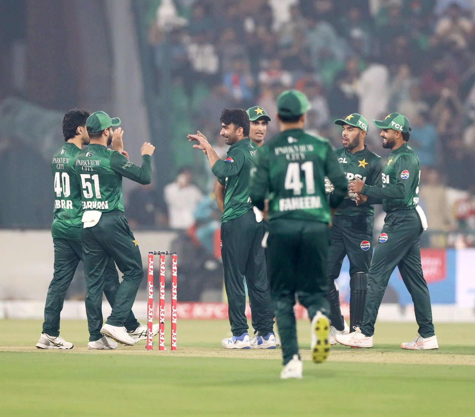 Saim, Salman Mirza shine as Pakistan level T20I series against South ...