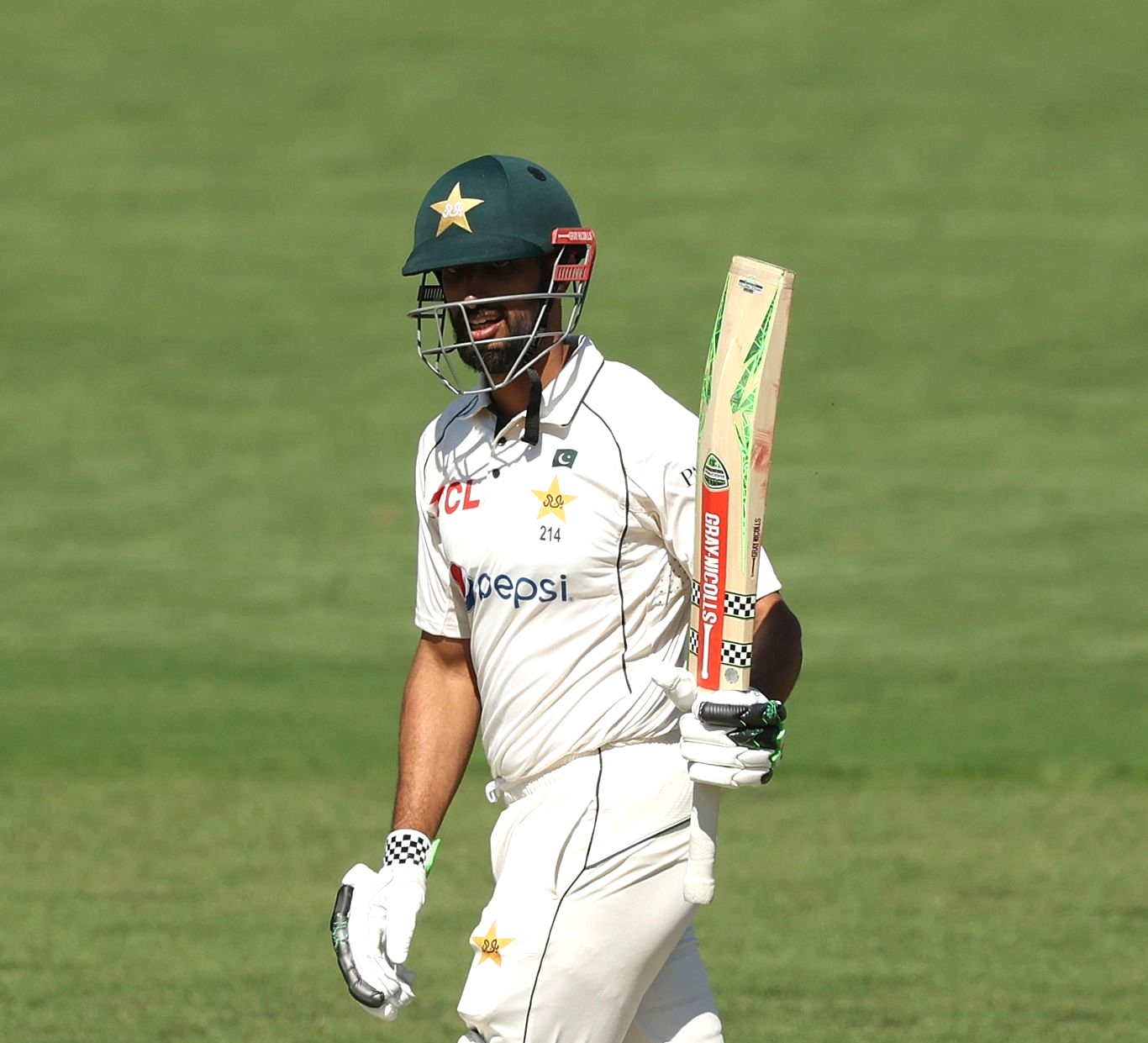 Pakistan captain Shan Masood hits unbeaten 156 on first day of four-day ...